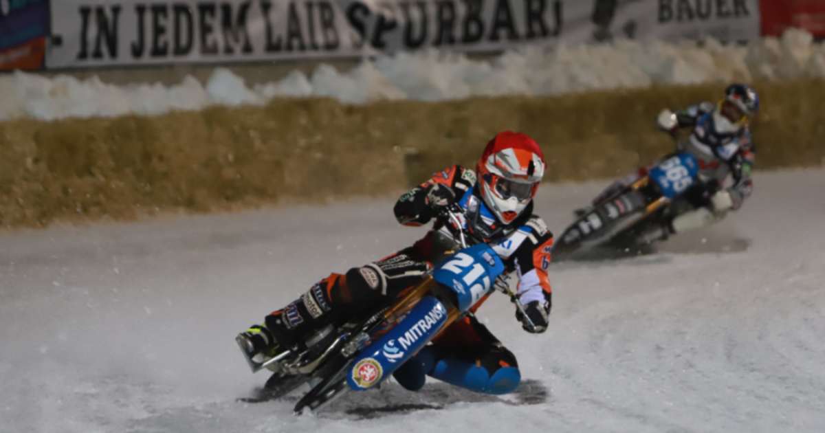 Sankt Johann: Drama für Luca Bauer, Sieg für Hutla - Eisspeedway ...