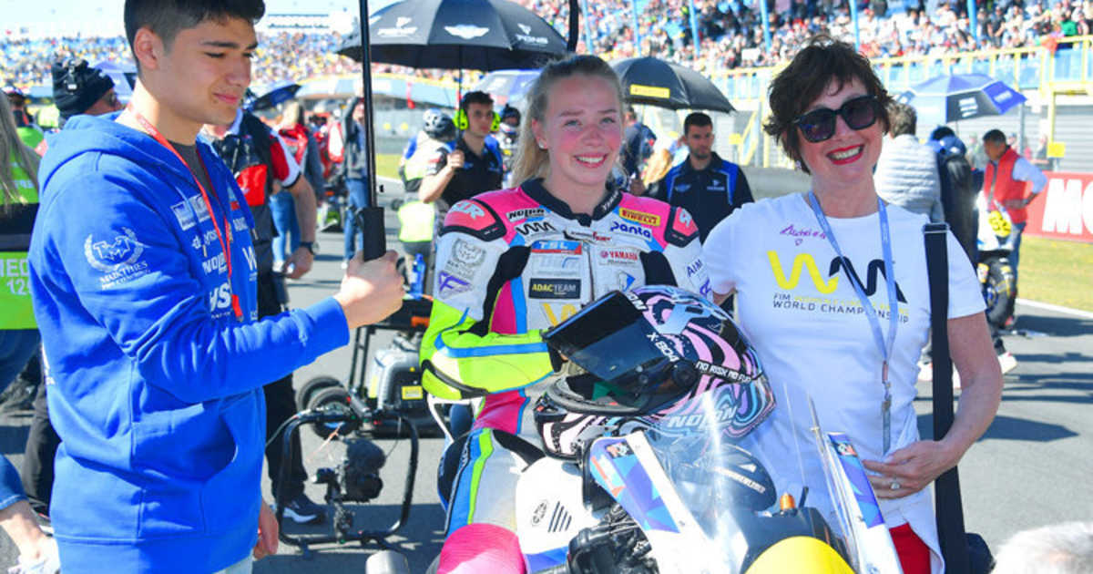 Highsider-Crash von Lucy Michel: Die Rippen schmerzen - Motorrad-Frauen ...