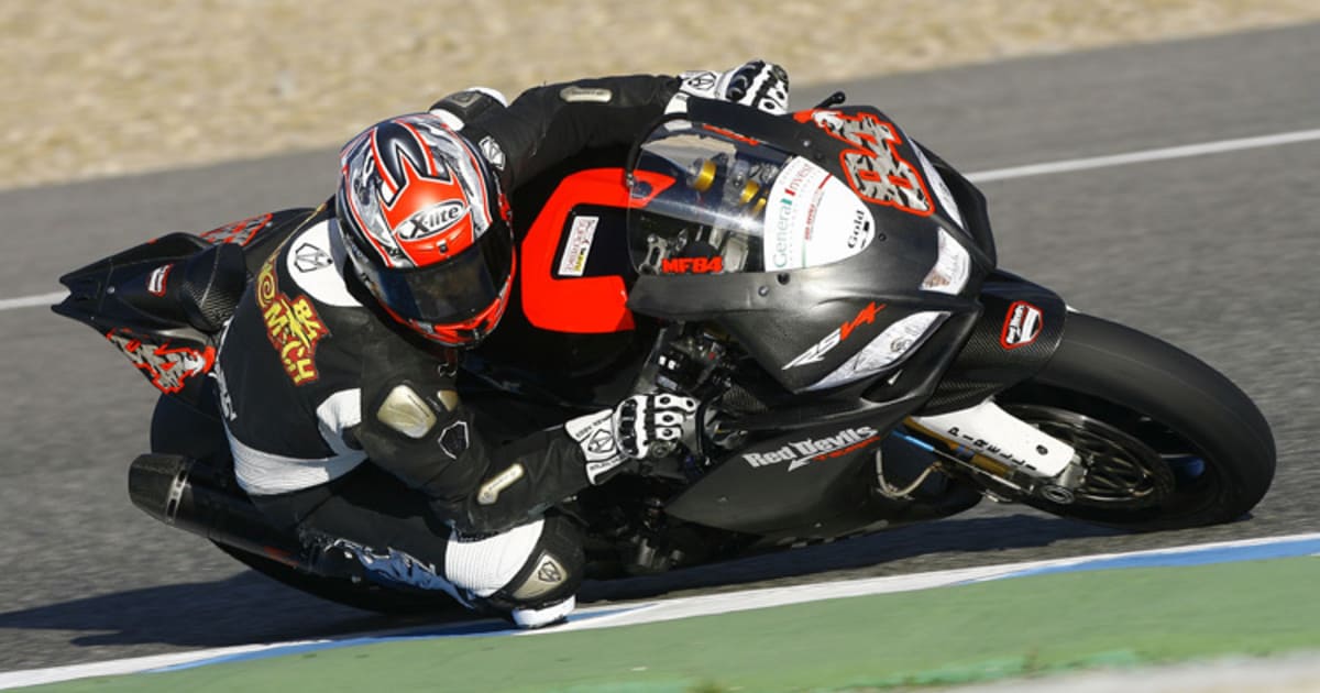 Michel Fabrizio ist langsamster Aprilia-Pilot - Superbike WM ...