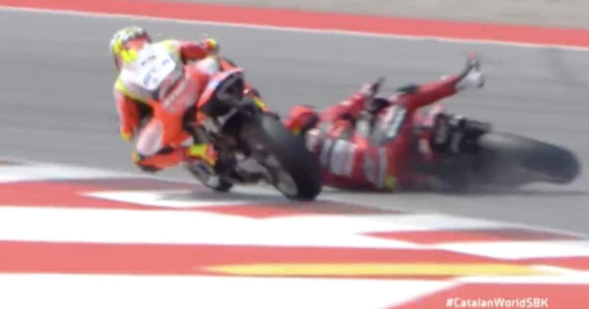 Rinaldi über Bassani: «Er fuhr vorsätzlich in mich» - Superbike WM ...