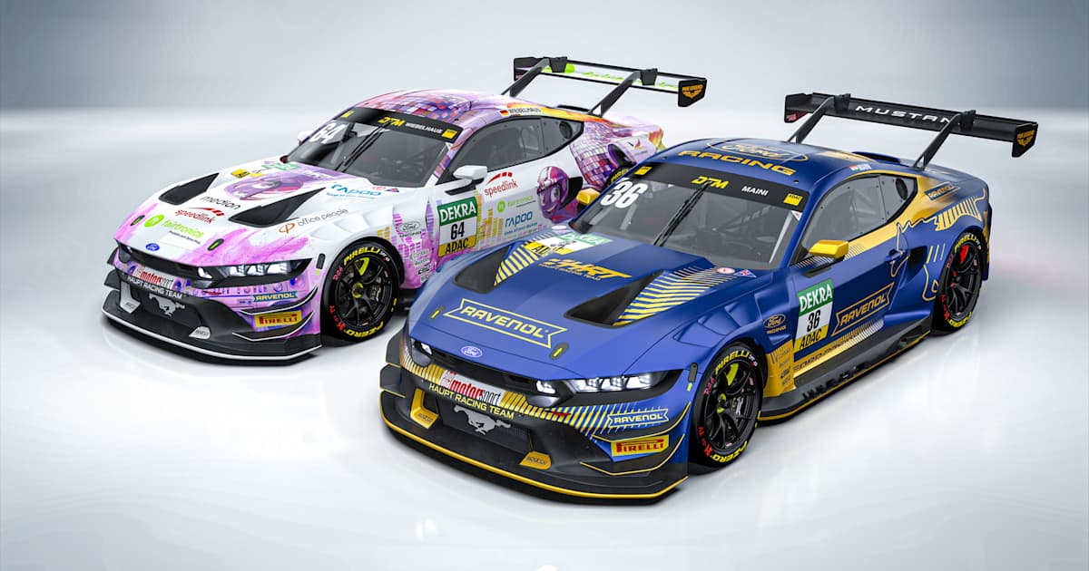 Arjun Maini und Finn Wiebelhaus bilden Ford-Aufgebot in der DTM 2026 ...