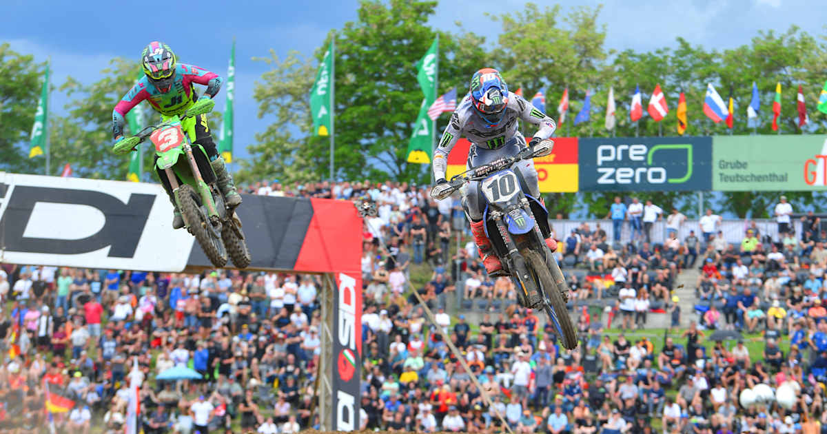 Top-Fahrer der Motocross-WM sind in Teutschenthal vollzählig am Start ...