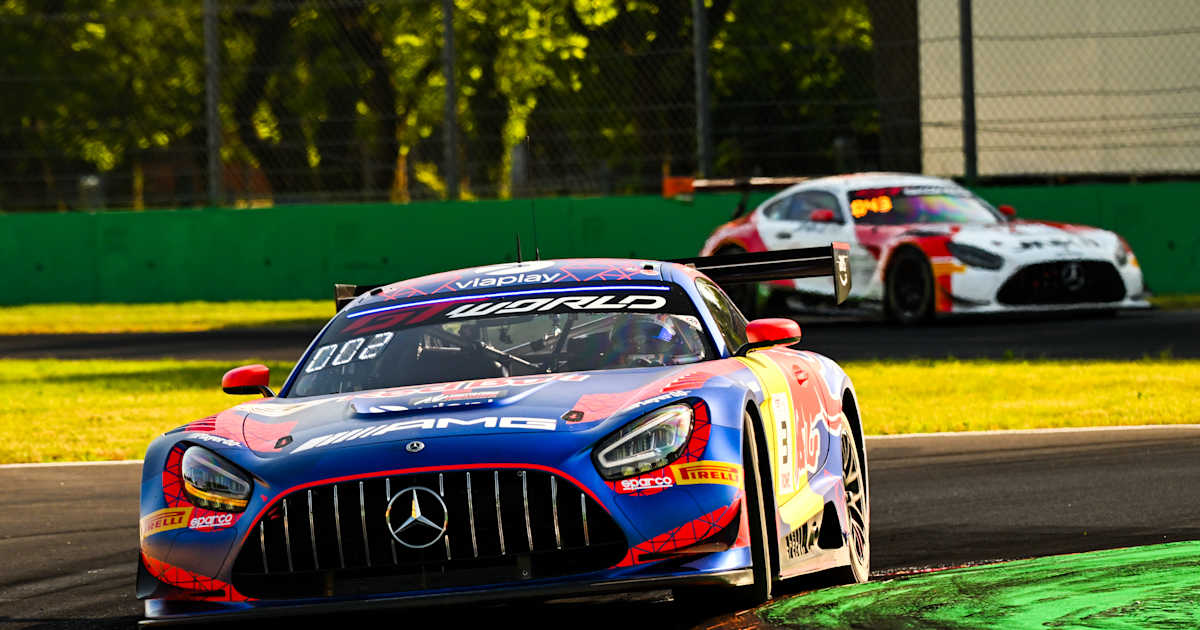 Jules Gounon mit Mercedes-AMG-Bestzeit im ersten Training in Monza ...
