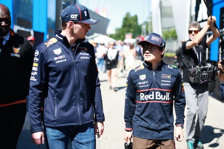 Max Verstappen: Kryptische Aussage über Yuki Tsunoda - Formel 1 ...